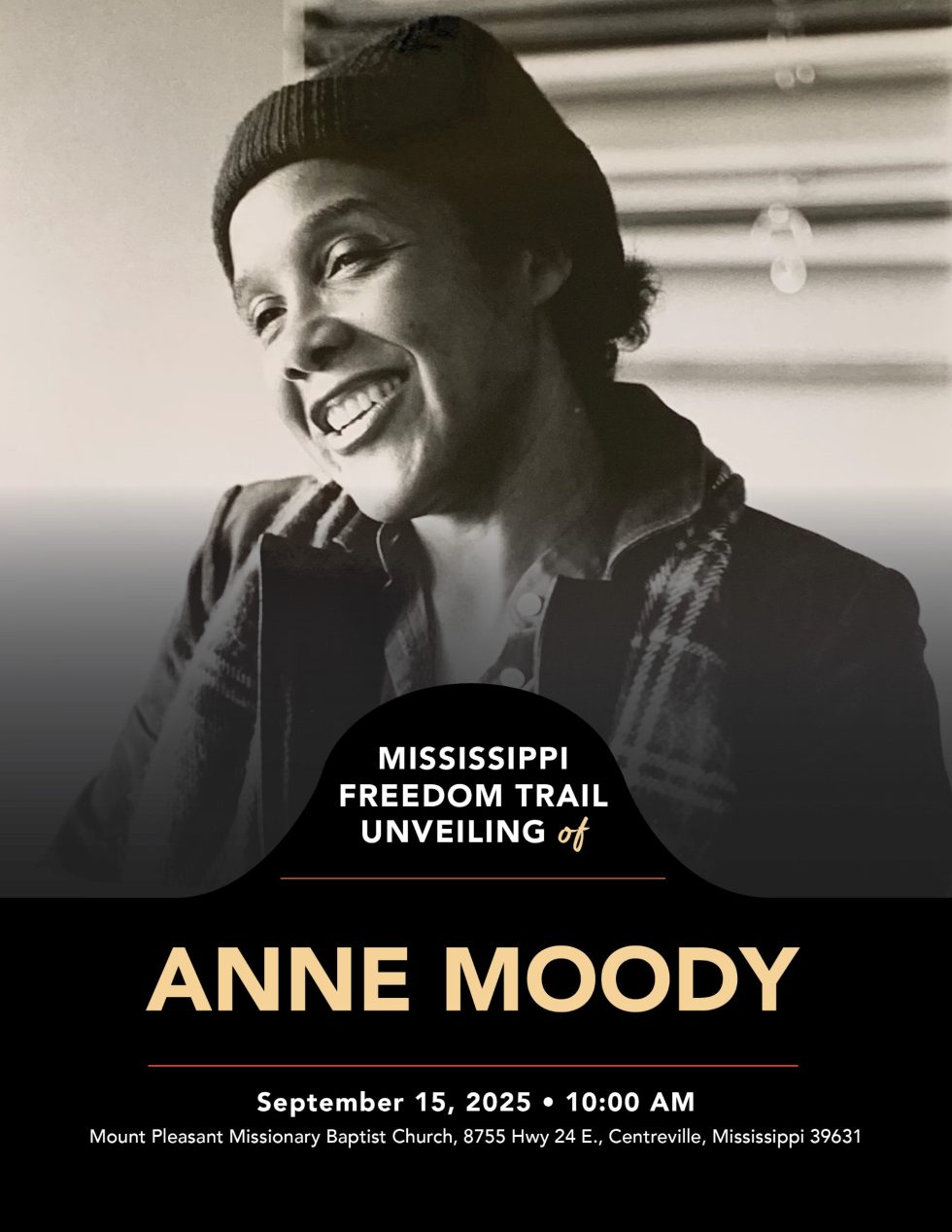 Buckley to speak at ceremony honoring Anne Moody - Mississippi Monitor