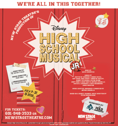 New Stage Theatre Presents High School Musical, JR July 9 – 12, 2026 ...